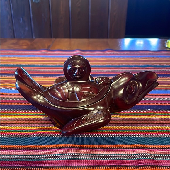 Boma Canada | Art | Raven Spirit Box By Boma Canada Resin Rosewood ...